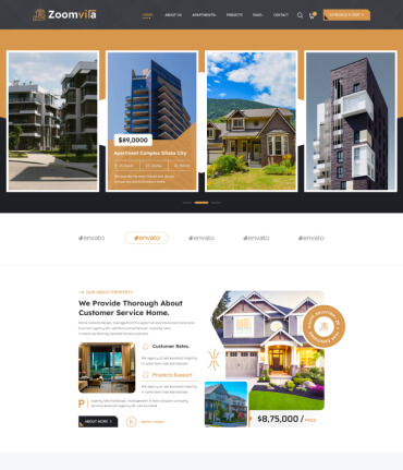 Home Two || Zoomvilla || Single Property Html Template